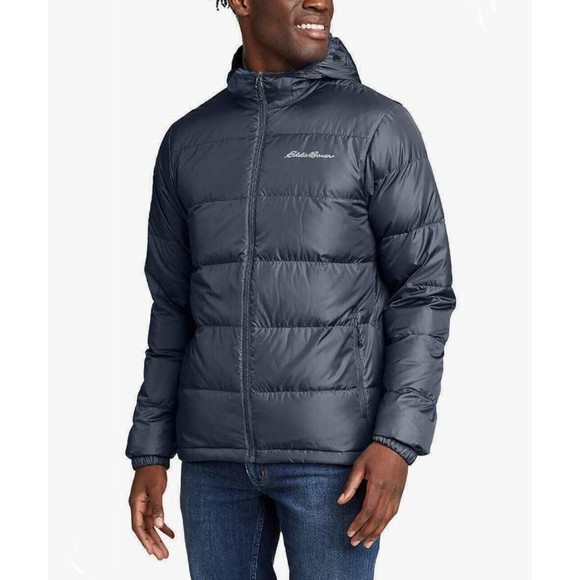 Eddie Bauer | Jackets & Coats | Eddie Bauer Mens Wide Channel Hooded ...